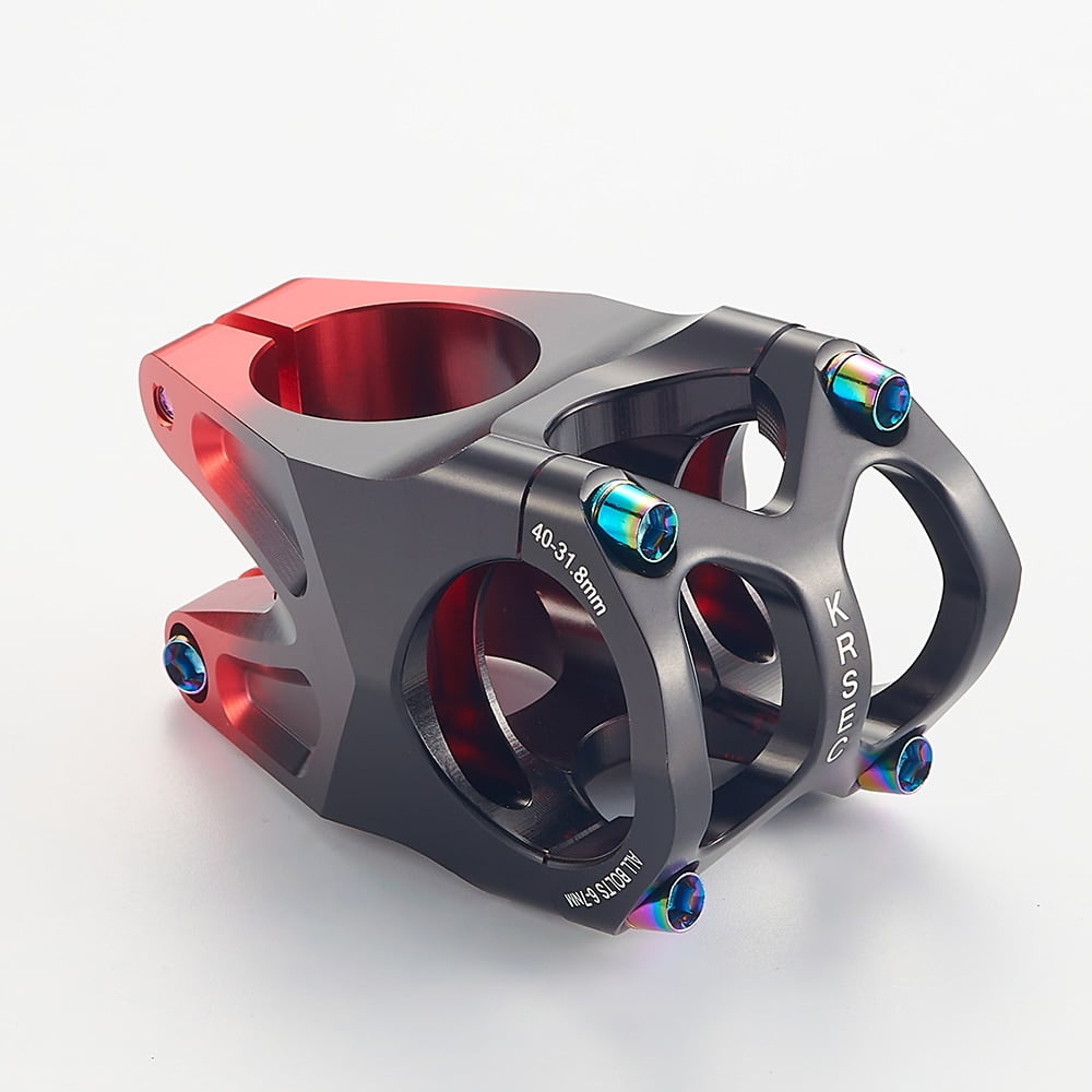 Mountain Bike Stem Dazzling Two Color CNC Ultra Light Skeleton Short ...