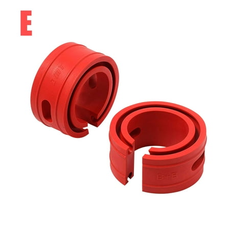 2PC Red Color Car Shock Absorber Spring Bumper Power Auto Buffers A/B/C ...