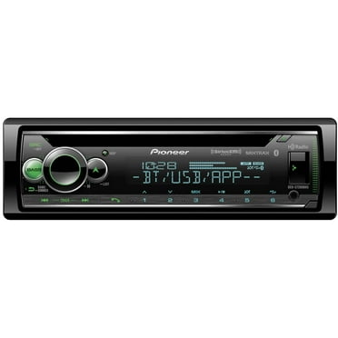 Pioneer Single-DIN In-Dash Car Stereo CD Player with Bluetooth, HD ...