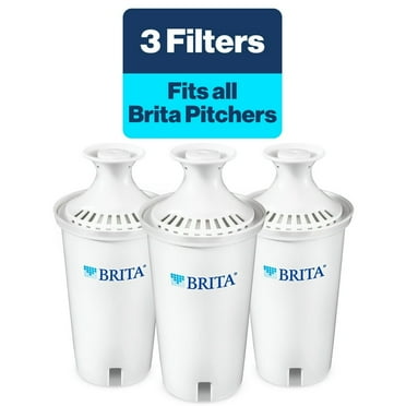 Brita Stream BPA Free Water Filter, Long Lasting Pitcher Replacement ...