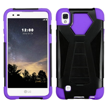 LG Tribute HD Case, Zizo Hybrid Dual Layer Case - Heavy Duty Cover w ...