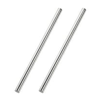 5mm x 100mm 304 Stainless Steel Solid Round Rod for DIY Craft - 2Pcs - Walmart.com