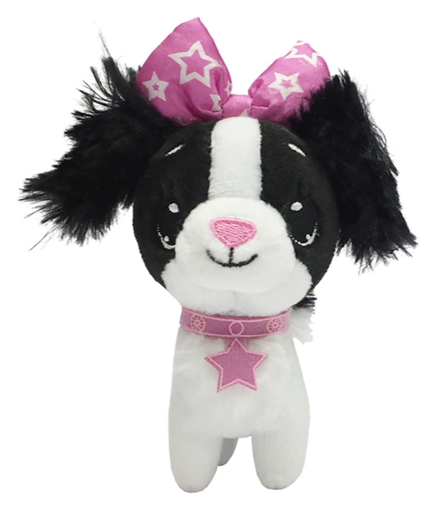 Wish Me Pets Light Up LED Plush Stuffed Animals Mini Black Cavalier ...