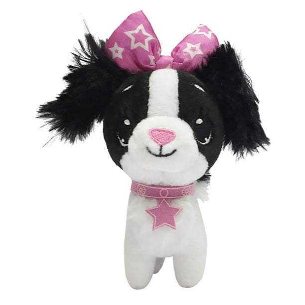 Wish Me Pets Light Up LED Plush Stuffed Animals Mini Black Cavalier ...