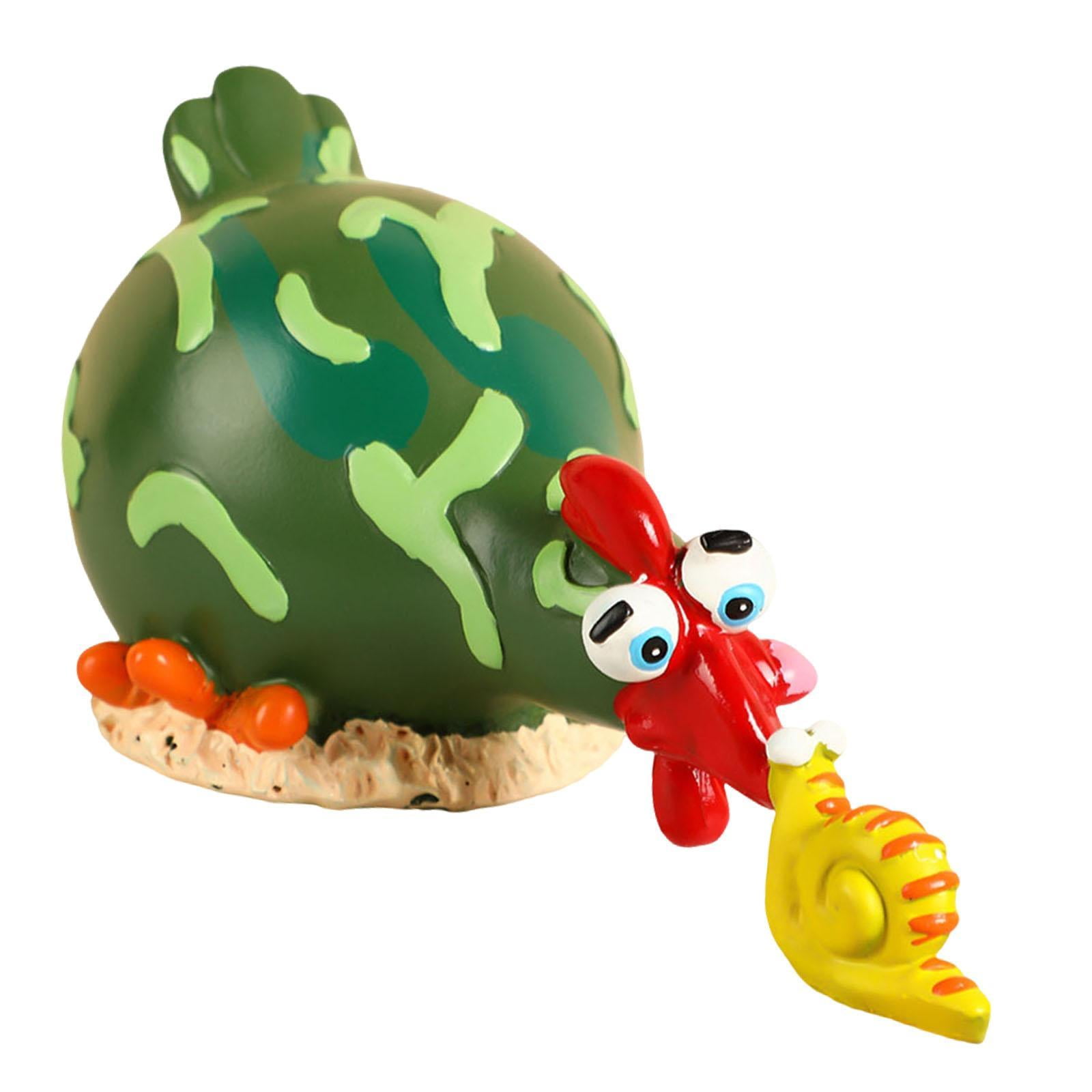 Figuras de pollo para decoración de jardín, manualidades, esculturas de ...