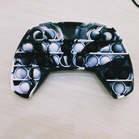 Pop Push Game Controller Gamepad Shape Pop Push Tie Dye Bubble Sensory ...