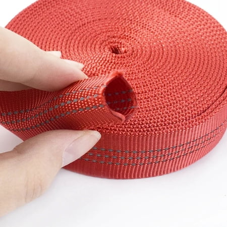 2/5/10M 25mm Reflective Tubular Tape Bag Strap Double-sided Tape for ...