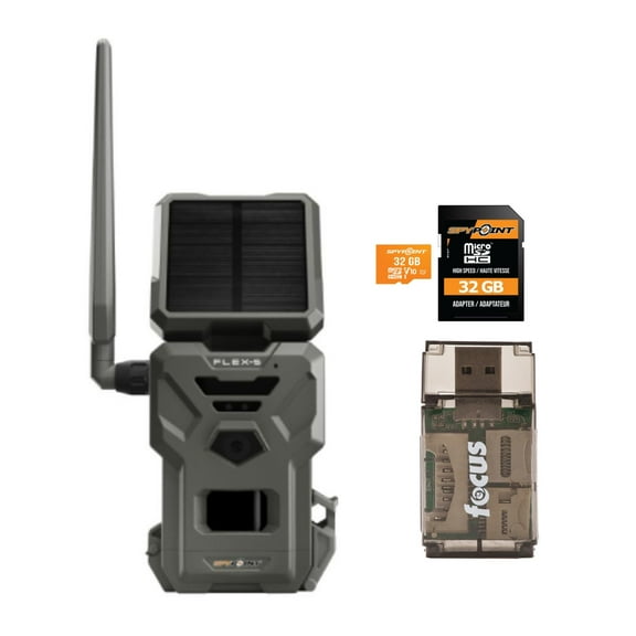 SPYPOINT FLEX G-36 Cellular Trail Camera, 36MP, Compatible with Phone ...