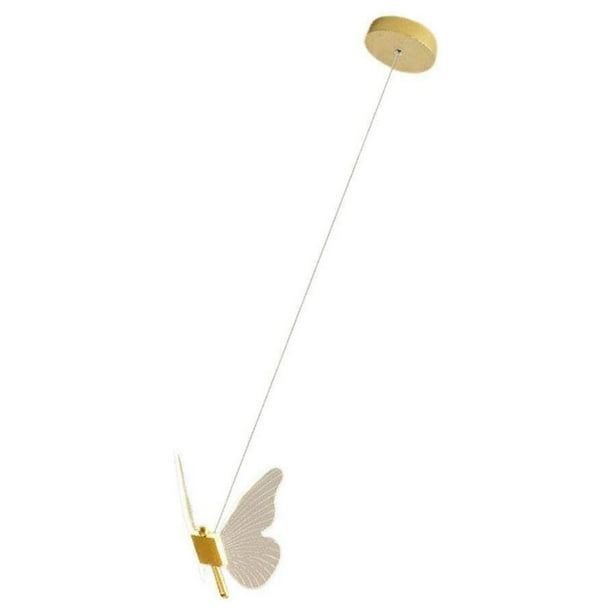 Letairis Lamps Chandelier Light Luxury Butterfly Acrylic Lighting LED ...