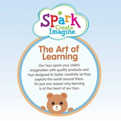 Spark Create Imagine Plush Cow, 9-inch Soft Cuddly Toy for Snuggles and ...