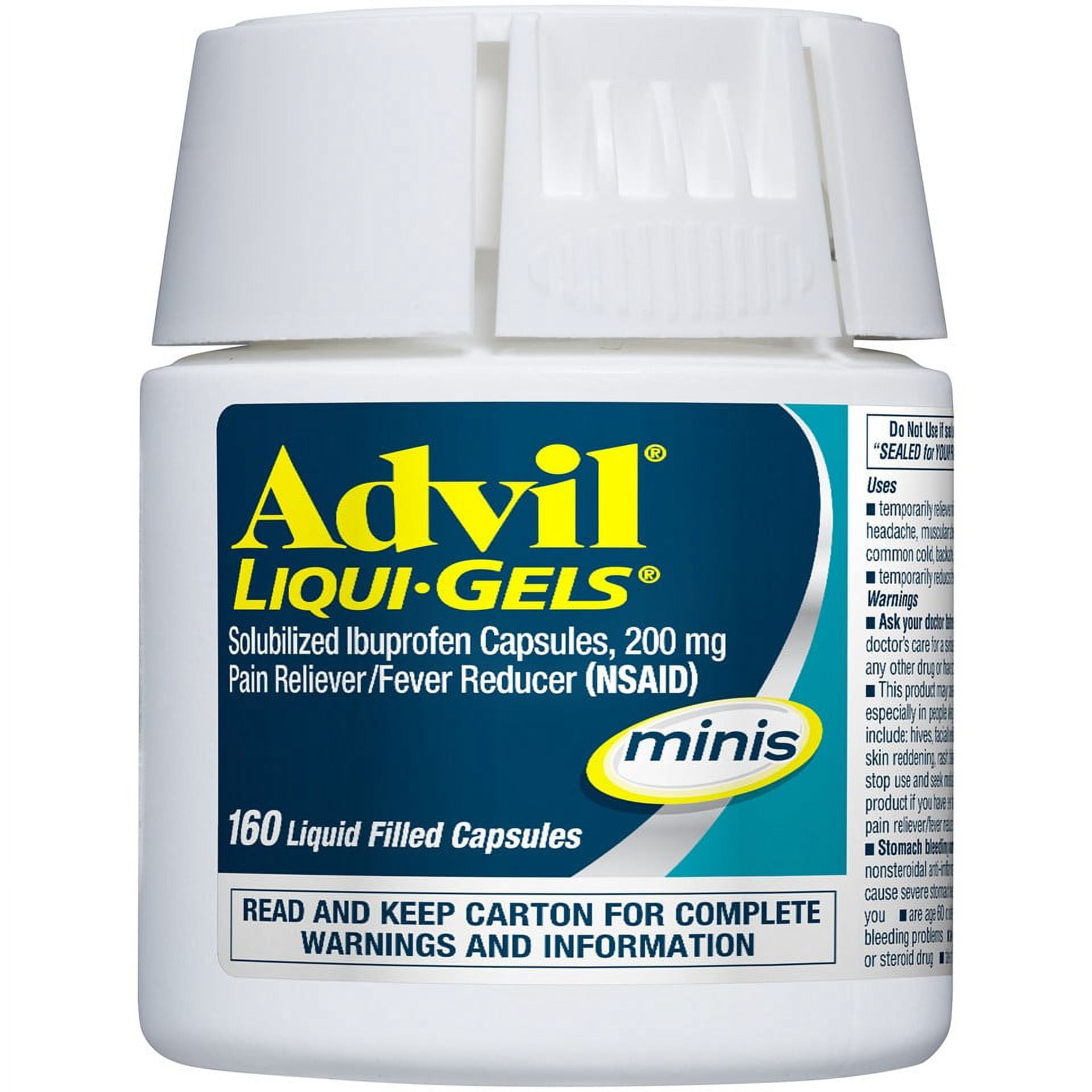 Advil Liqui-Gels Minis, 20 Ct Best Deals and Price History at JoinHoney ...