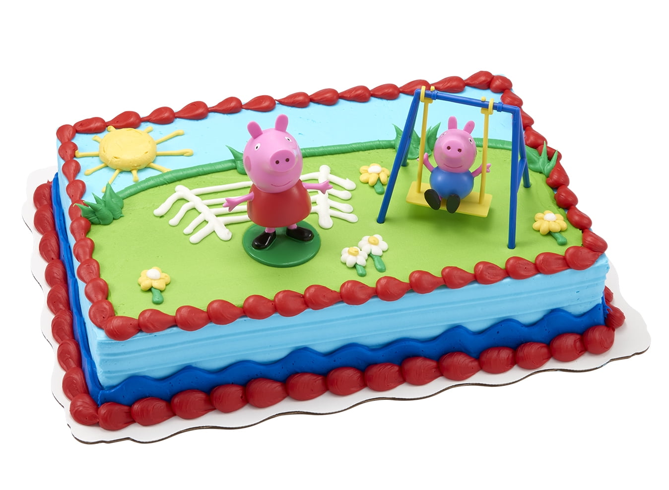 Peppa Pig Sheet Cake - Walmart.com
