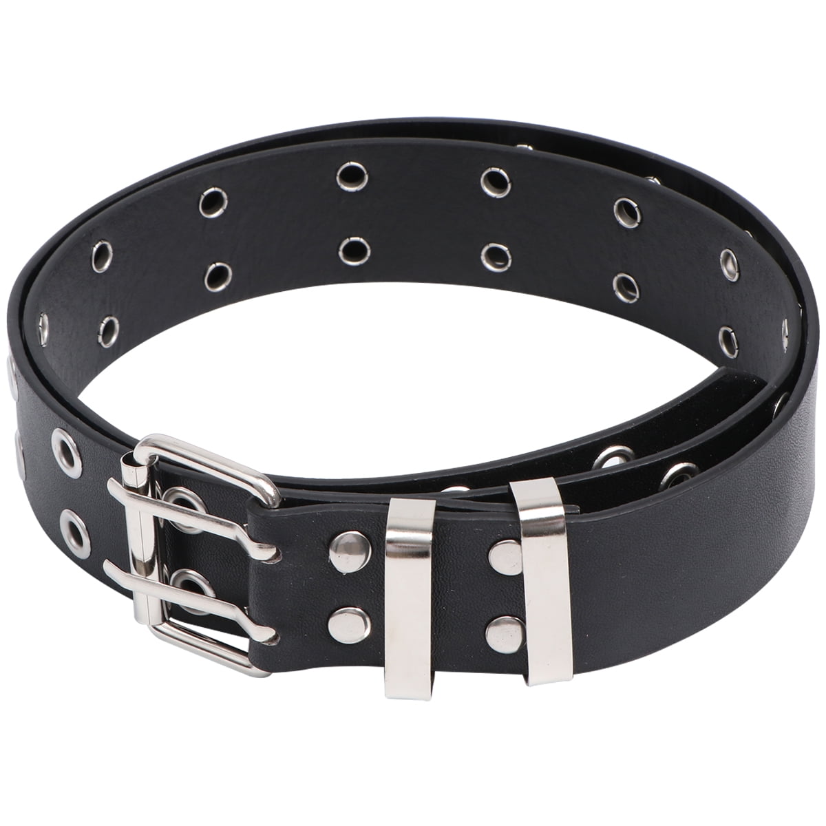 Click here for Ounona Punk Style Belt Double Rows Holes Waist Bel... prices
