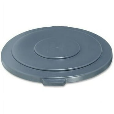 Rubbermaid Commercial Flat Top Lids for 20-Gallon Round Brute ...
