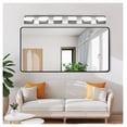 Bathroom Vanity Lights 6-Light LED Wall Mount Fixture Chrome Finish ...
