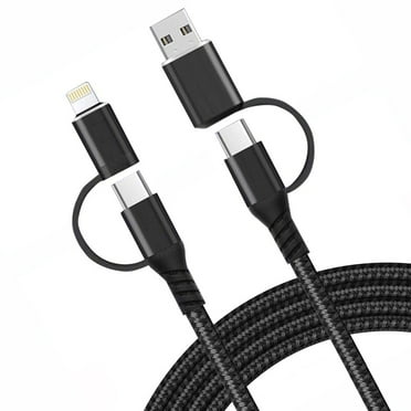 4-in-1 USB-C Cable for Samsung Galaxy XCover6 Pro Phone - Fast Charger ...