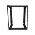 CNAweb 19 Inch Open Frame 12U Wall Mount Network Rack Cabinet, 18 ...