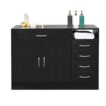 BarberPub Salon Storage Cabinet Beauty Locker Holder Stylist Spa ...