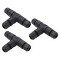 3 Way Junction Box Connector 3 Pin IP68 Waterproof Silicone Sealing ...