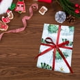 Cmunyle Christmas Wrapping Paper Roll Double Sided Printed With Holiday ...