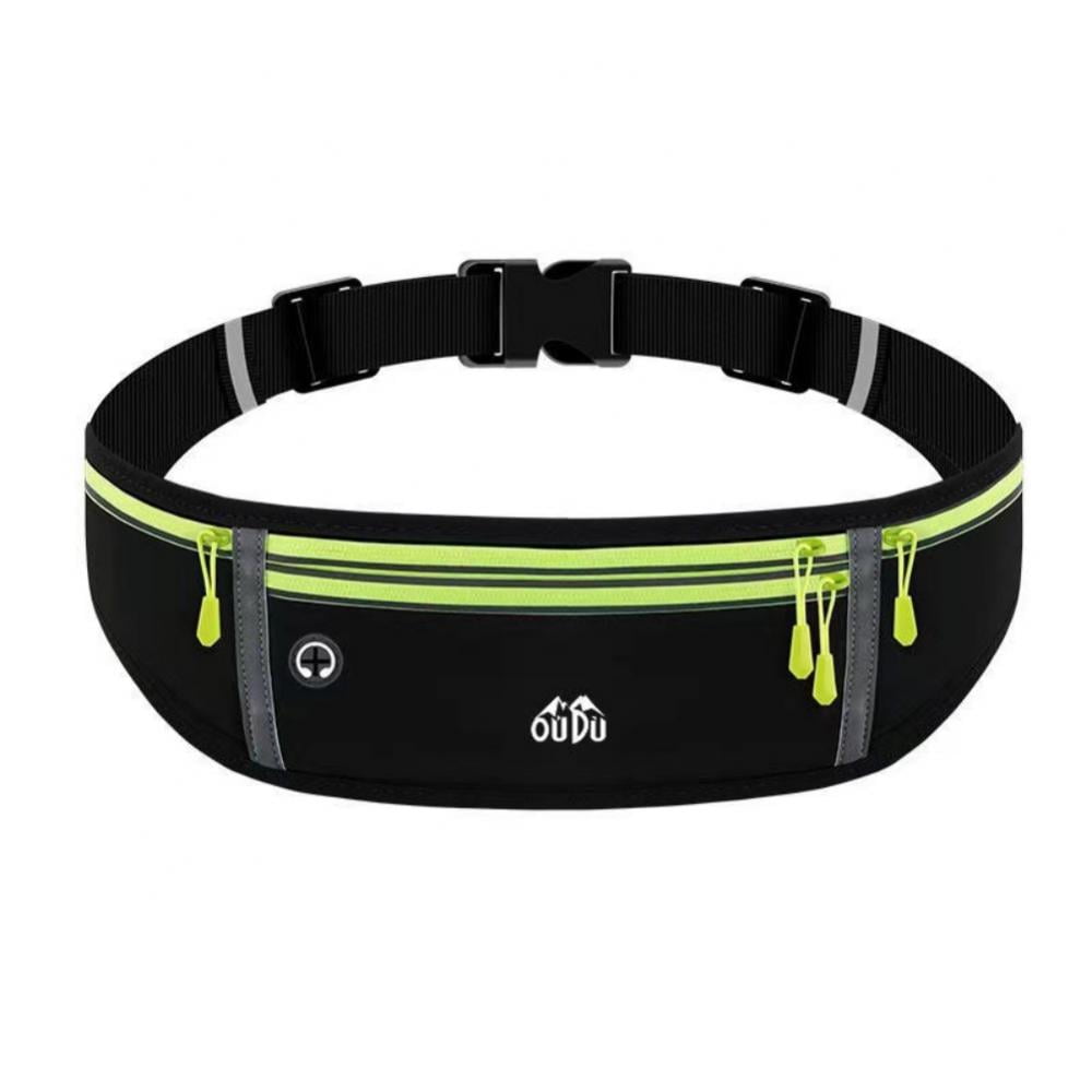 Sport Fanny Pack Running Belt Waist Bag Safety Glowing Waistband for ...