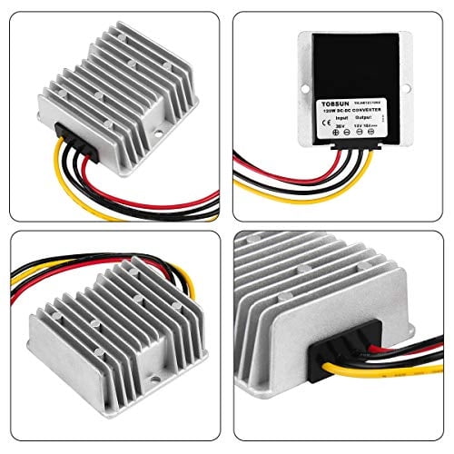 HOMELYLIFE Convertidor de voltaje DC 36V reductor a 12V 10A 120W Regul | Bodega Aurrera en línea