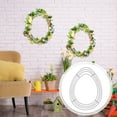 Easter Egg Wreath Form Frame DIY Craft Project Holiday Home Wall ...