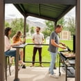 Blackstone 5' x 8' Outdoor Griddle/Grill Pavilion Grill Gazebo ...