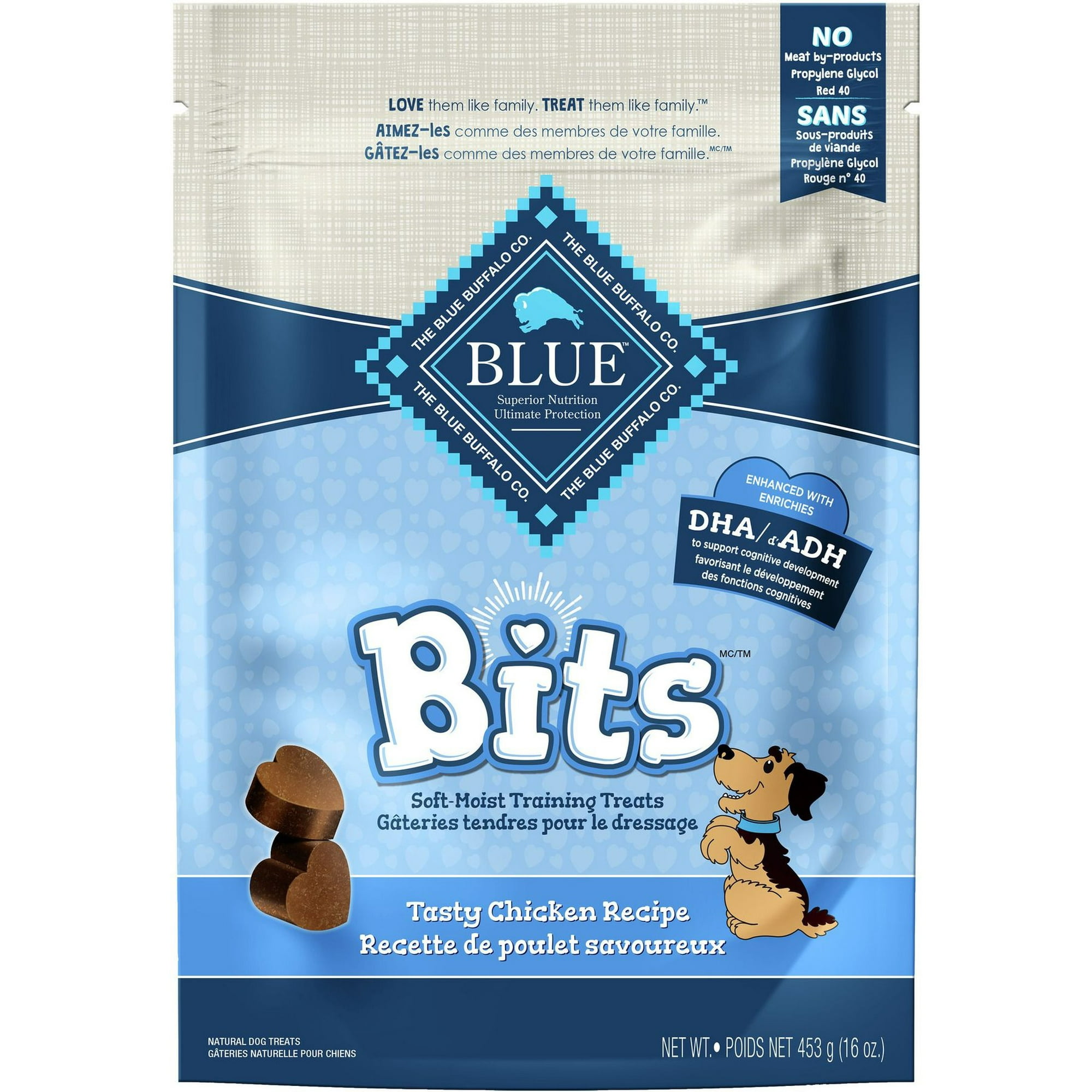 Click here for Blue Buffalo Bits Natural Chicken Dog Treats  16-O... prices