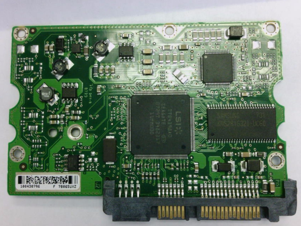 ST3500630AS, 9BJ146-622, 3.CHL, 100430796 F, Seagate SATA 3.5 PCB ...