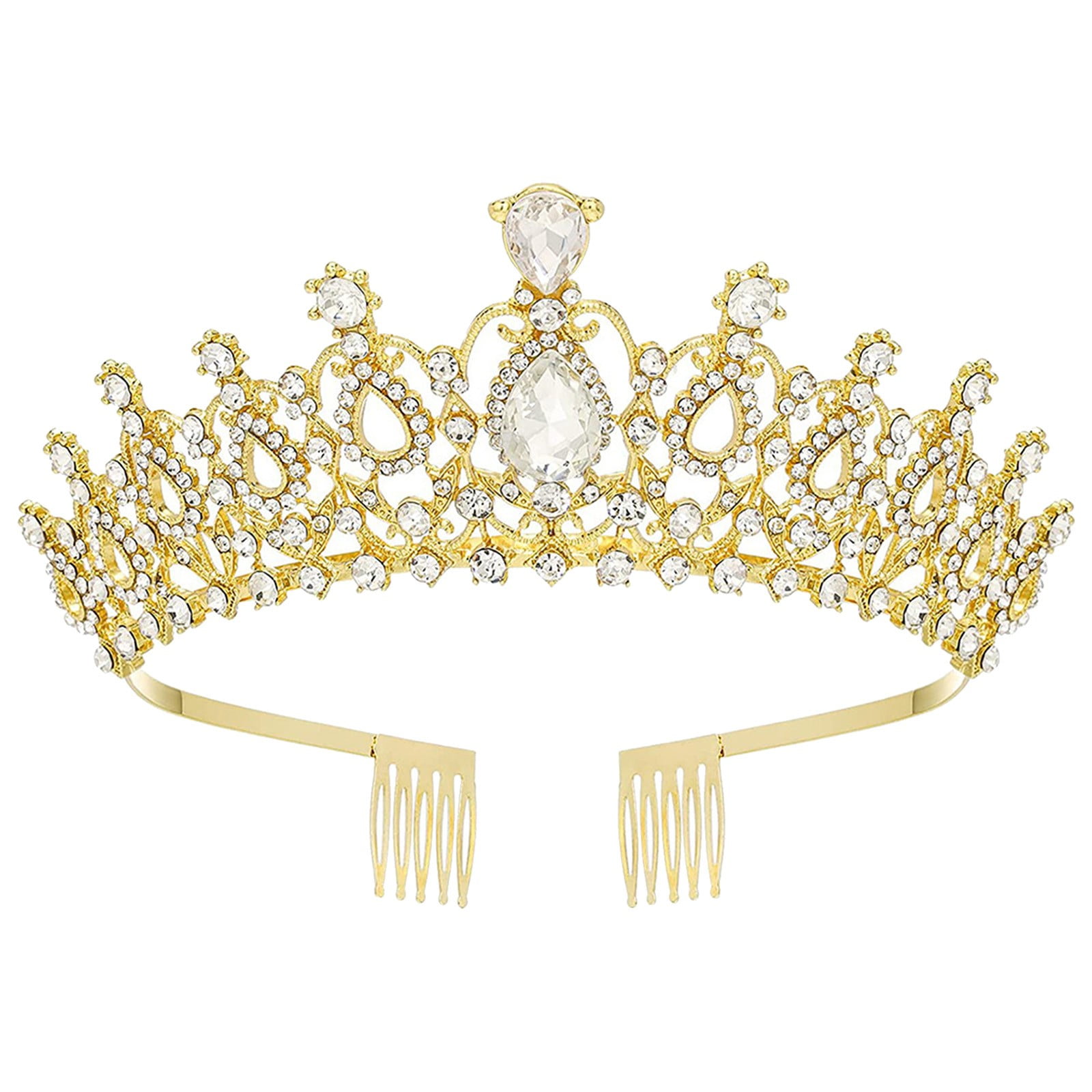 Click here for Harpily Women Girls Princess Elegant Crown With Co... prices
