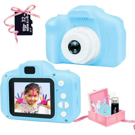 Kids Camera, 1080P HD 2.0 Inches Screen Rechargeable Digital Camera for ...