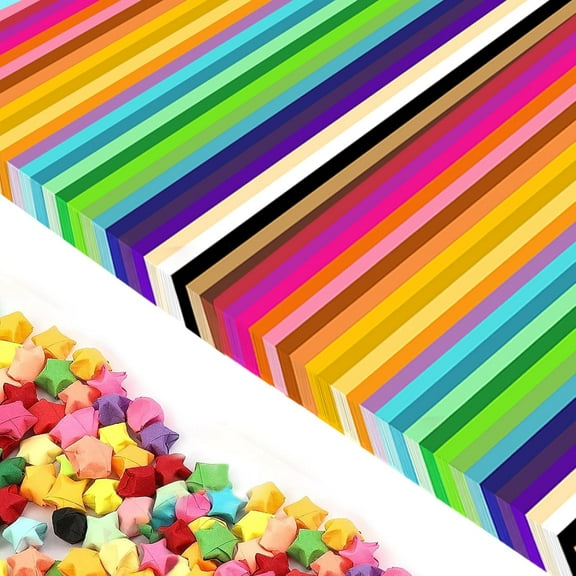 [Taro's Origami Studio] Standard EC36 6 Inch One Sided 23 Colors 300 ...