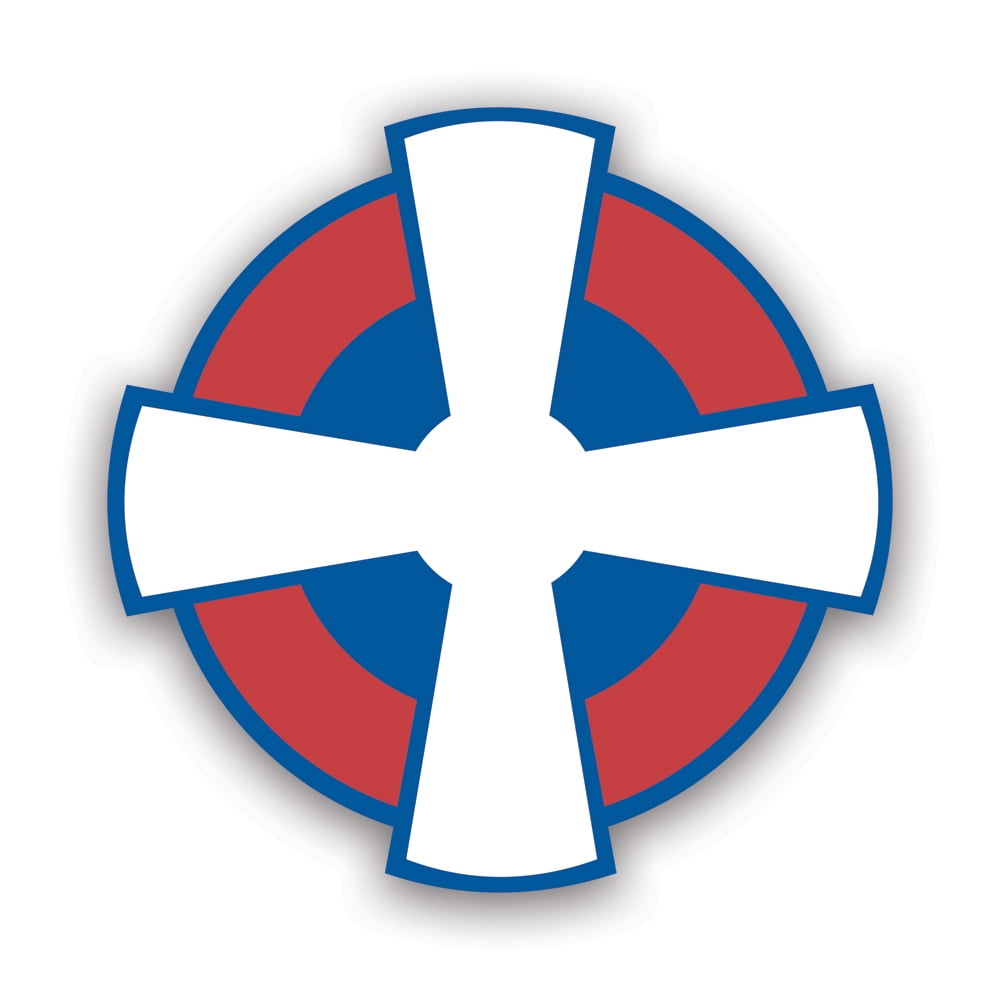 Serbian Roundel Sticker Decal - Self Adhesive Vinyl - Weatherproof ...
