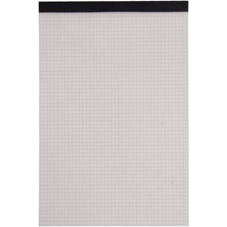 A4 Gridded Paper Pad Notebook Chart Paper Journal Grid Refill Black 8 ...