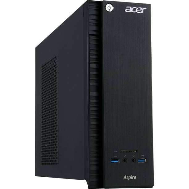 Acer Aspire X Series AXC-703G-UW52 Black Desktop PC with Intel Celeron ...