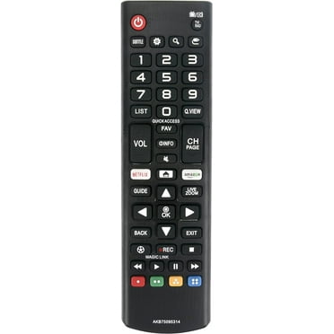 New AKB75095307 Remote Control for LG 4K UHD Smart TVs 49UJ6300-UA ...