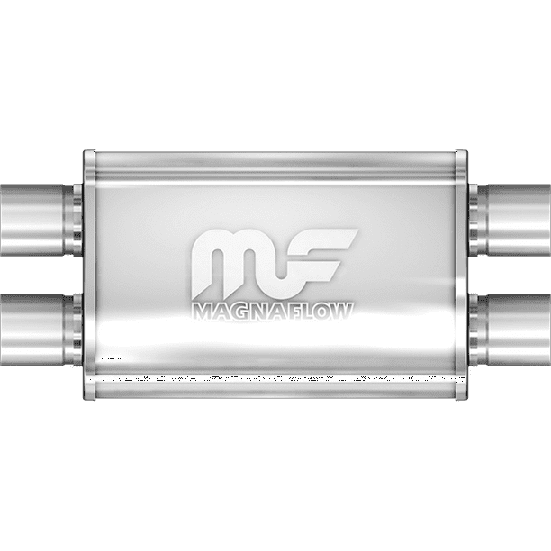 MagnaFlow Muffler Mag SS 11X4X9 2.5 D/D - Walmart.com - Walmart.com