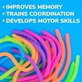Monkey Stretchy Noodle Fidget Toys - 25pcs Pack - Sensory Strings for ...