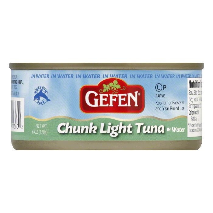 Gefen Passover Chunk Light Tuna in Water, 6 oz - Walmart.com