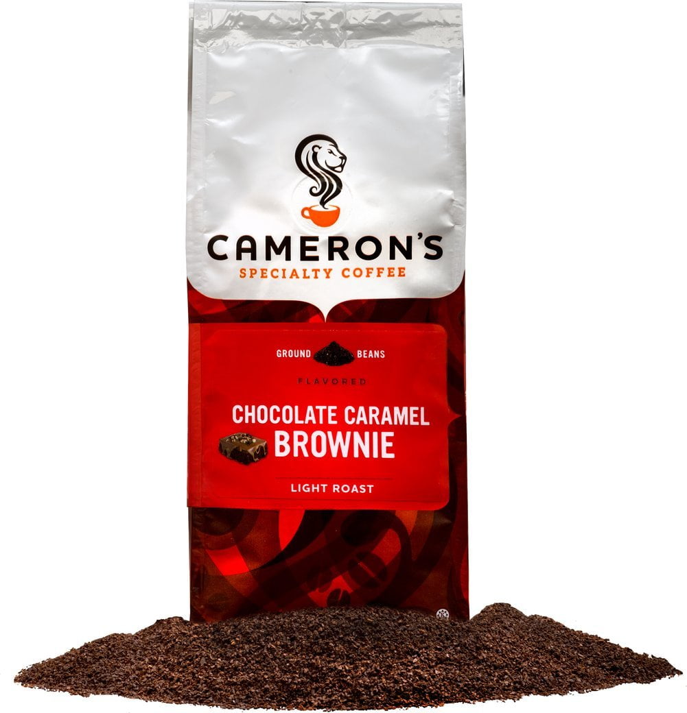 Camerons Chocolate Caramel Brownie Ground Coffee-12 oz Bag - Walmart.com