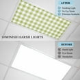 Fluorescent Light Covers for Ceiling Lights Classroom, Farmhouse ...