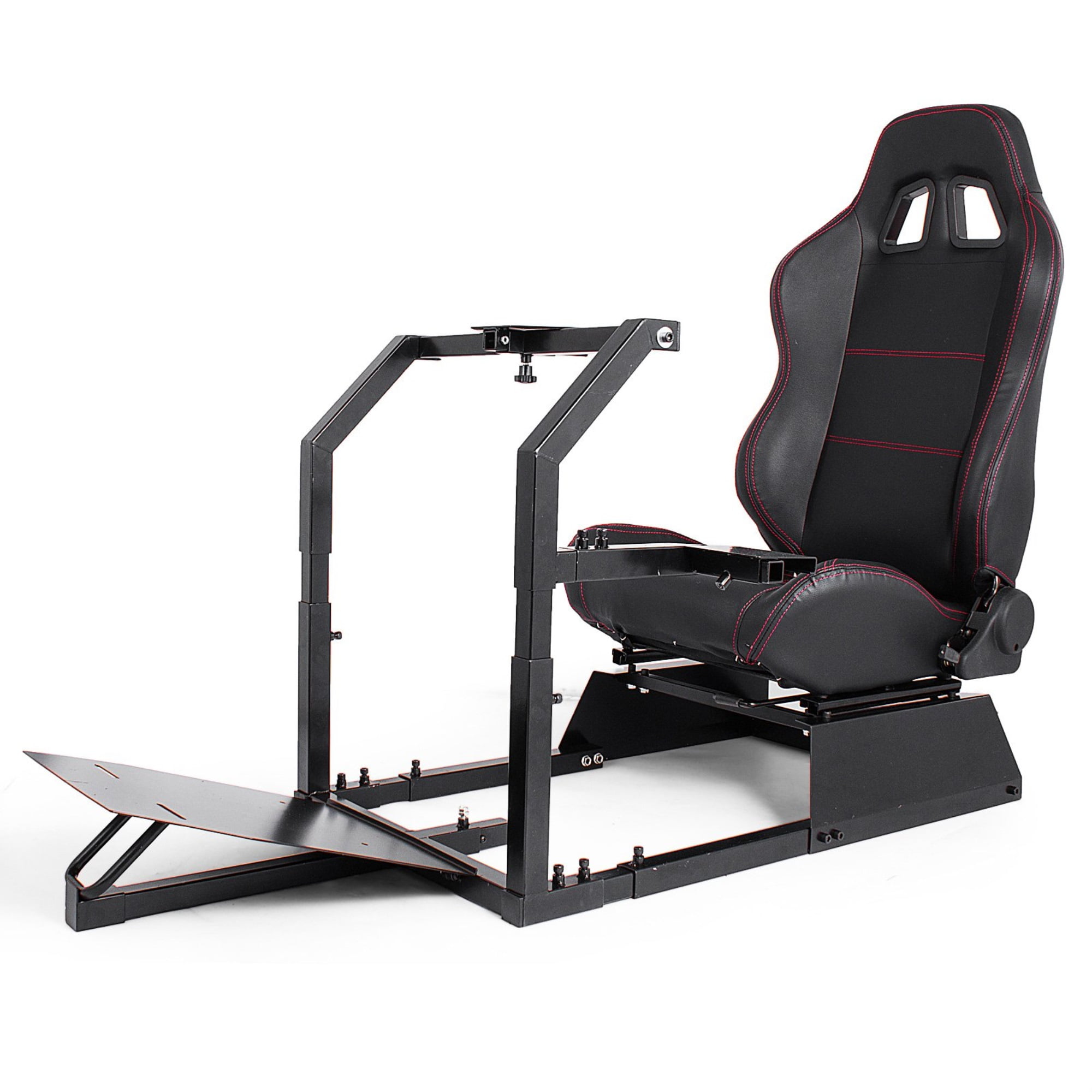 Racing Simulator Cockpit Gaming Chair W/ Stand For Logitech G920 G29 ...