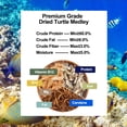 2 Pack Turtle Food Special Medley, 100% Natural Aquarium Fish Food ...