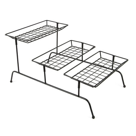 JMiles UH-SR265 Three-Tiered Serving Rack - Three Tier Countertop ...