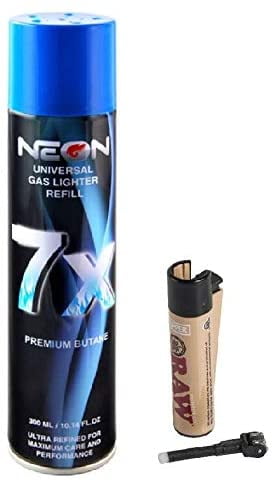 Raw Echo Lighter with NEON 7X Butane Gas Refill Nepal | Ubuy