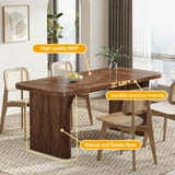 63'' Computer Desk for Home Office, Simple Rectangular Writing Table ...