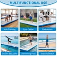 13FT Inflatable Air Track Mat – 4" Thick Gymnastics Tumbling Mat with ...