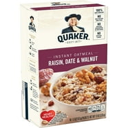 Quaker Real Medleys Instant Oatmeal, Variety Pack, 12 Cups - Walmart.com