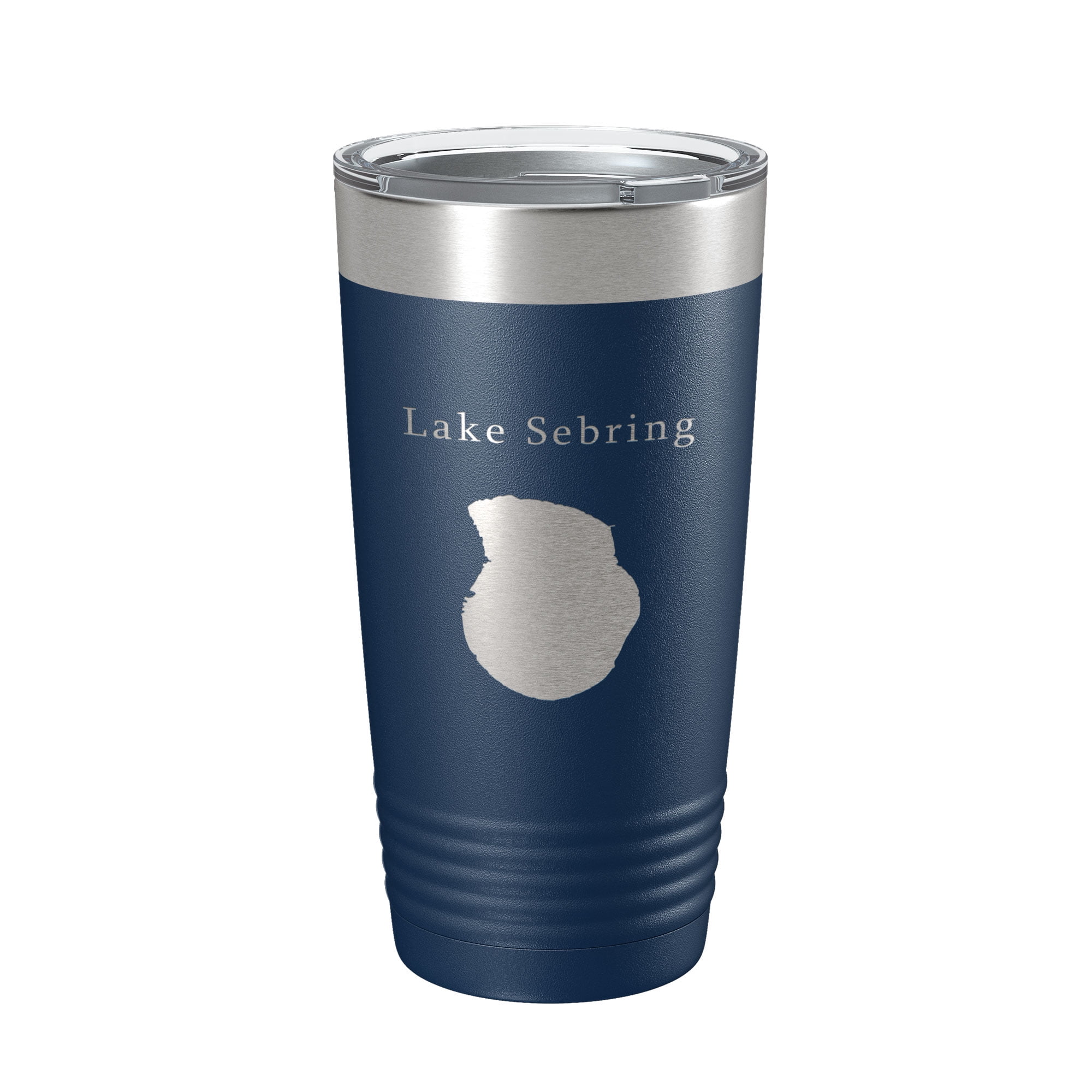 Lake Sebring Map Tumbler Travel Mug Insulated Laser Engraved Coffee Cup ...
